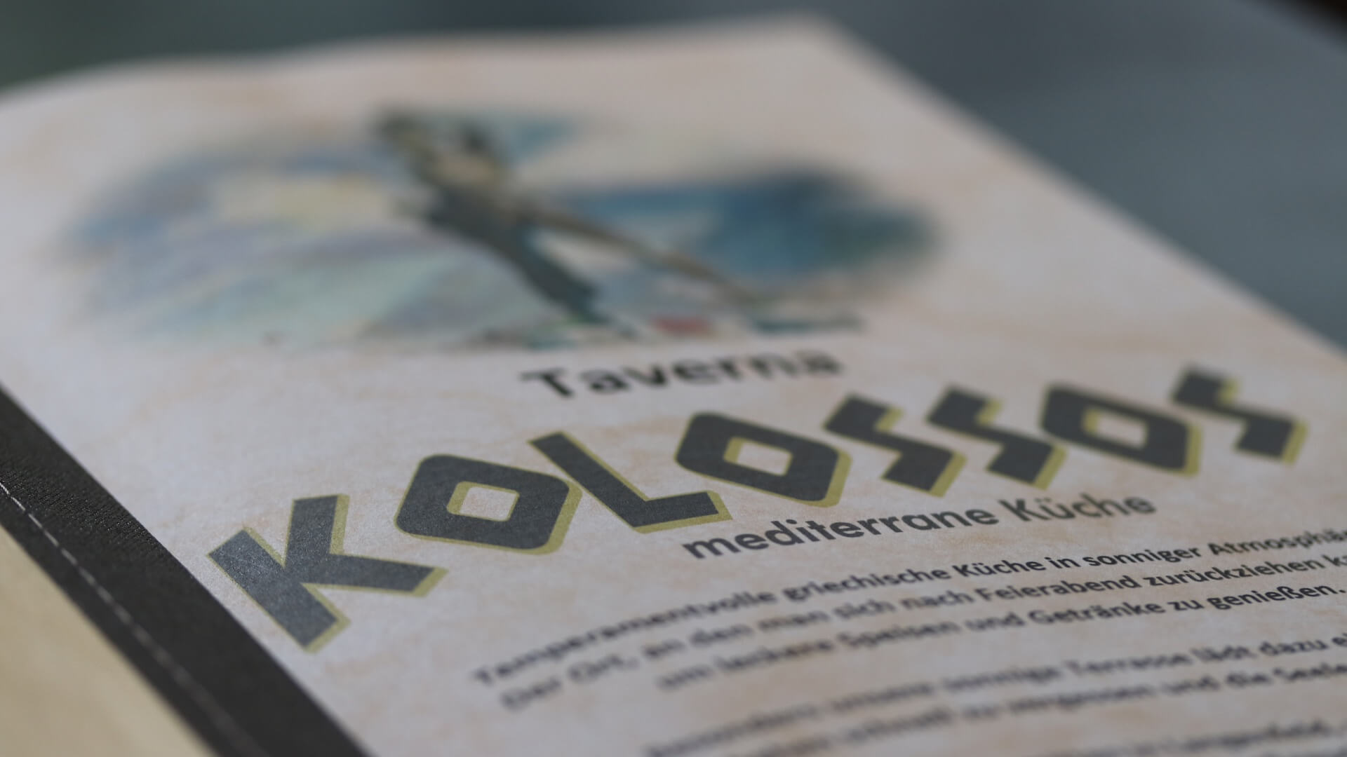 Neue Speisekarte ab 01. Februar 2024 - Taverna Kolossos